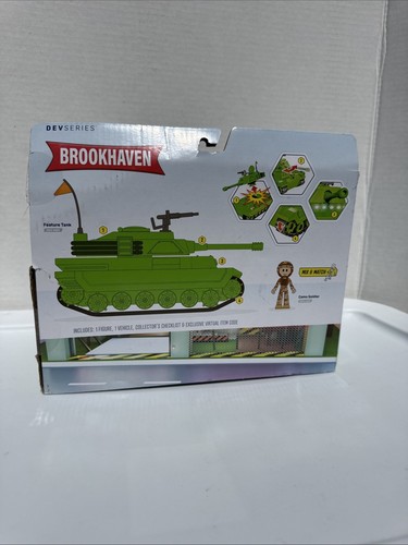 Roblox DevSeries Brookhaven Feature Tank Camo Soldier Lights Code BRAND ...