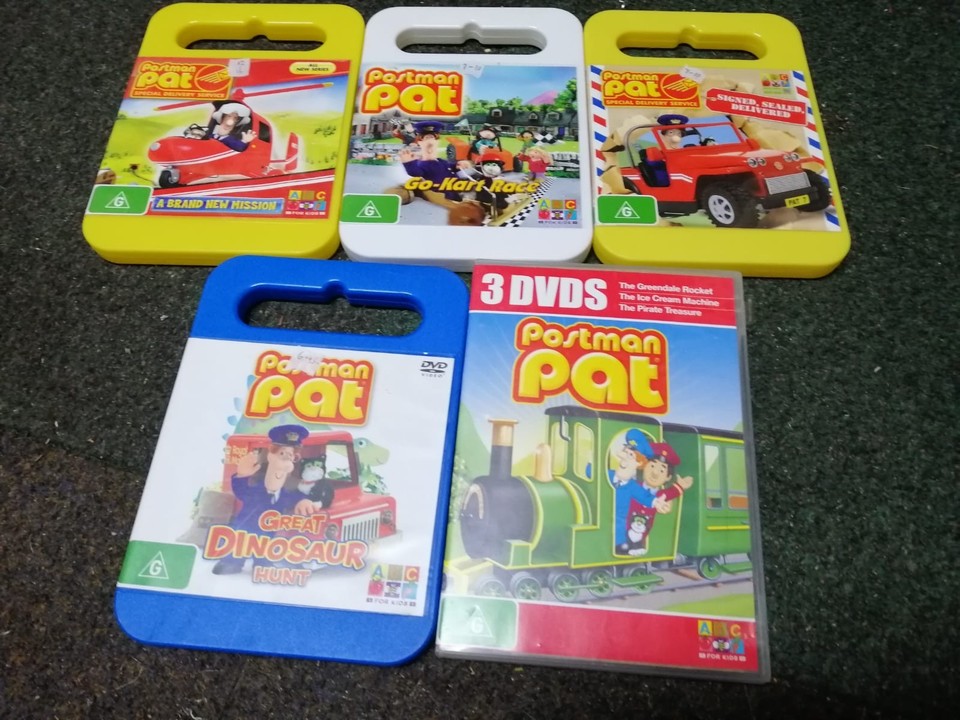 POSTMAN PAT:GREAT DINOSAUR HUNT (4 ADVENTURES!) - 2006 ABC For Kids ...