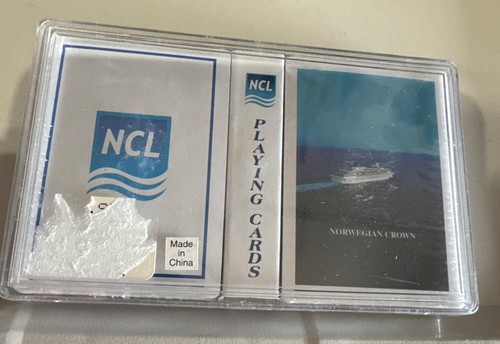 NCL Cruiseline Playing Cards New Norwegian Crown Ship | eBay