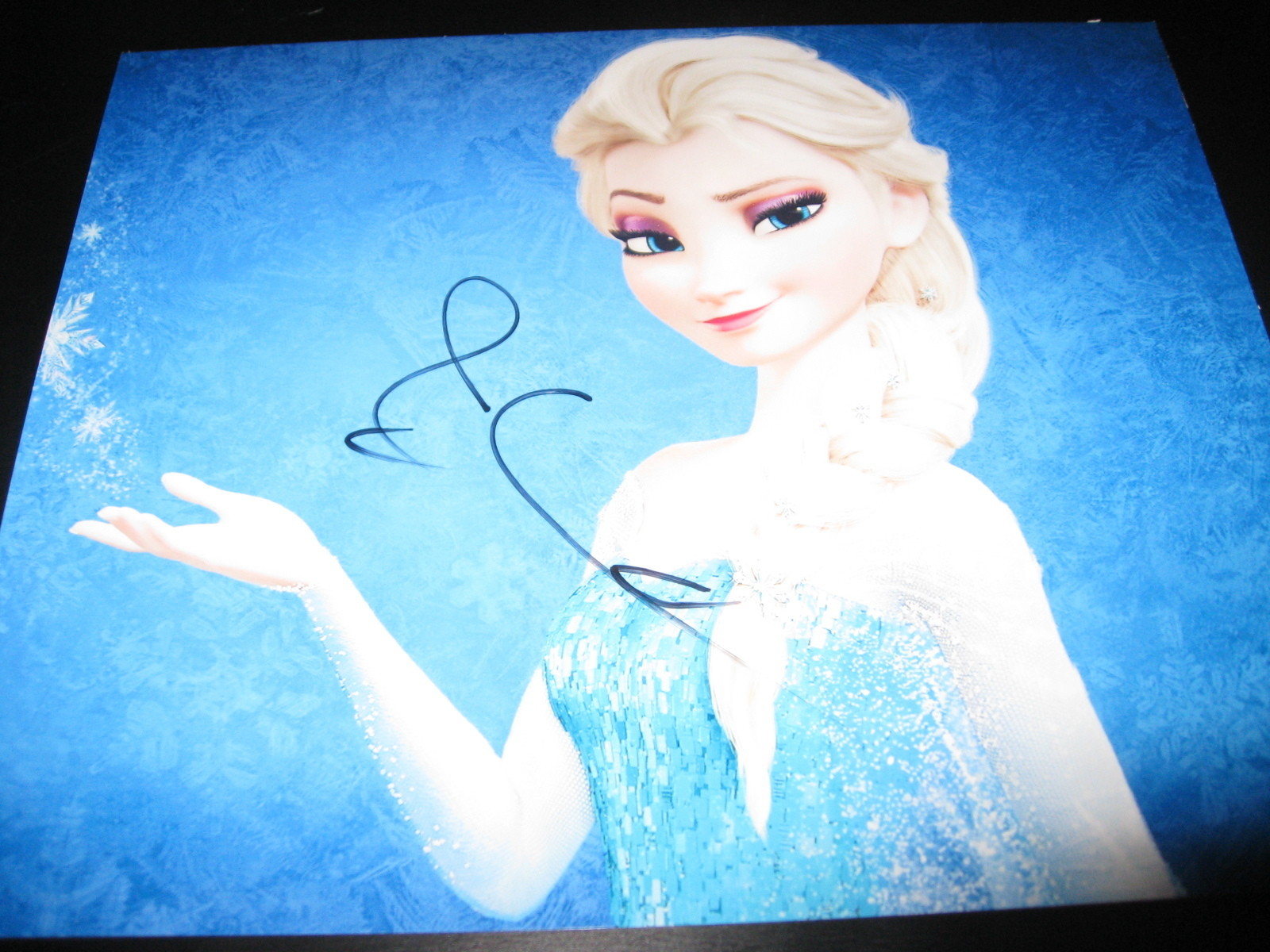IDINA MENZEL SIGNED AUTOGRAPH 8x10 FROZEN PROMO IN PERSON COA OSCAR ...