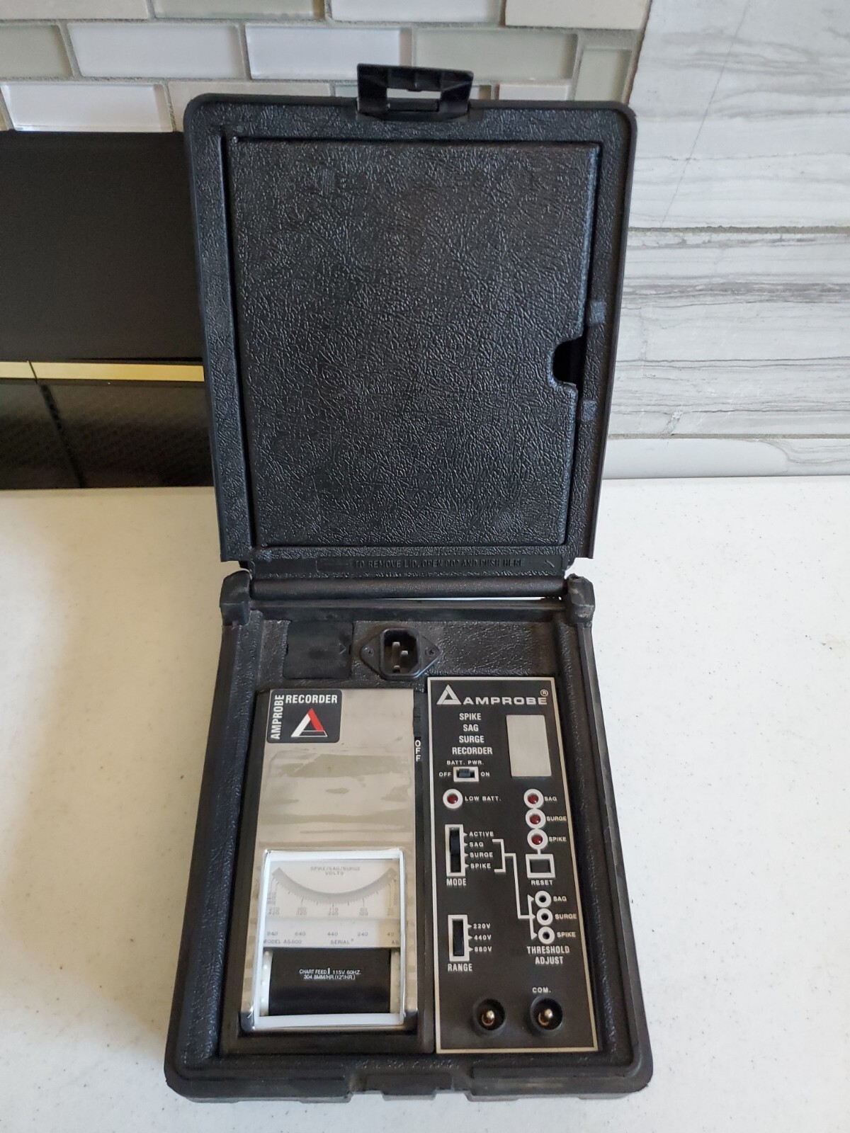 AMPROBE LAS800 SPIKE-SAG-SURGE RECORDER 0 - 220 440 880 VOLTS | eBay