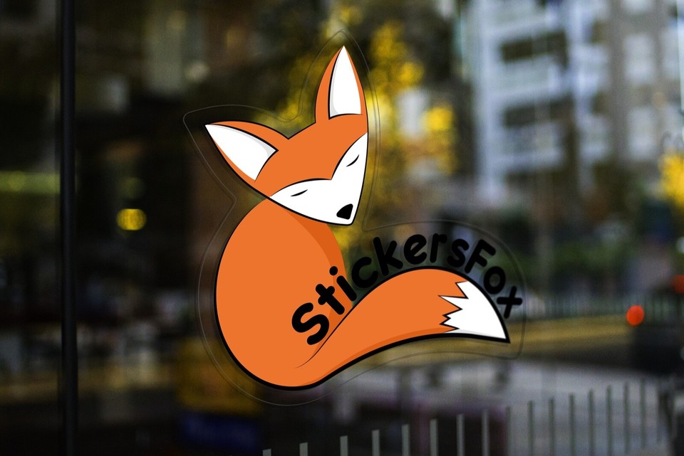 100 Custom clear stickers Custom clear decals Your graphic print on ...