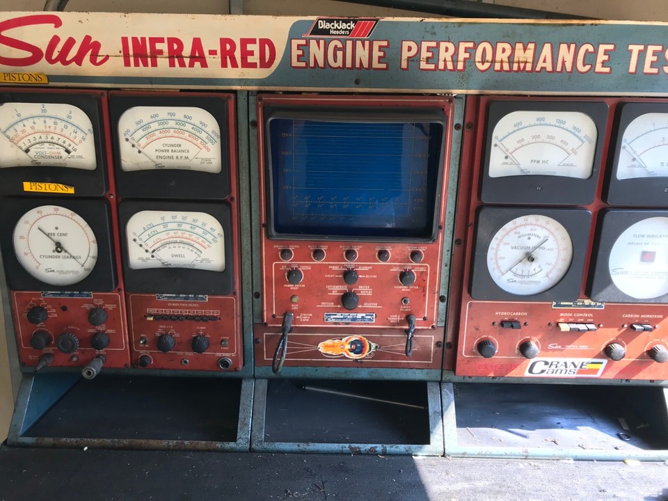 Sun Infra Red Engine Performance Tester Model SS 110 | eBay