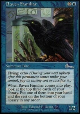 Raven Familiar x1 - Urza's Legacy - NM-Mint, English - Urza's Legacy | eBay