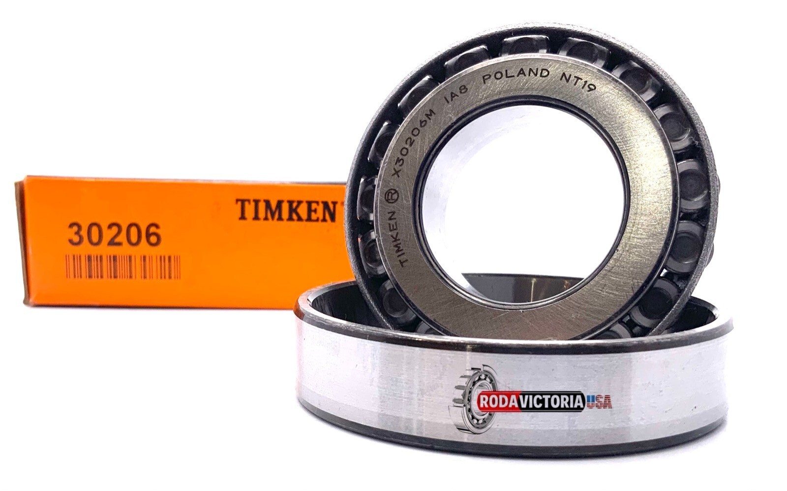 TIMKEN 30206 TAPERED ROLLER BEARING 30x62x17.25 mm | eBay