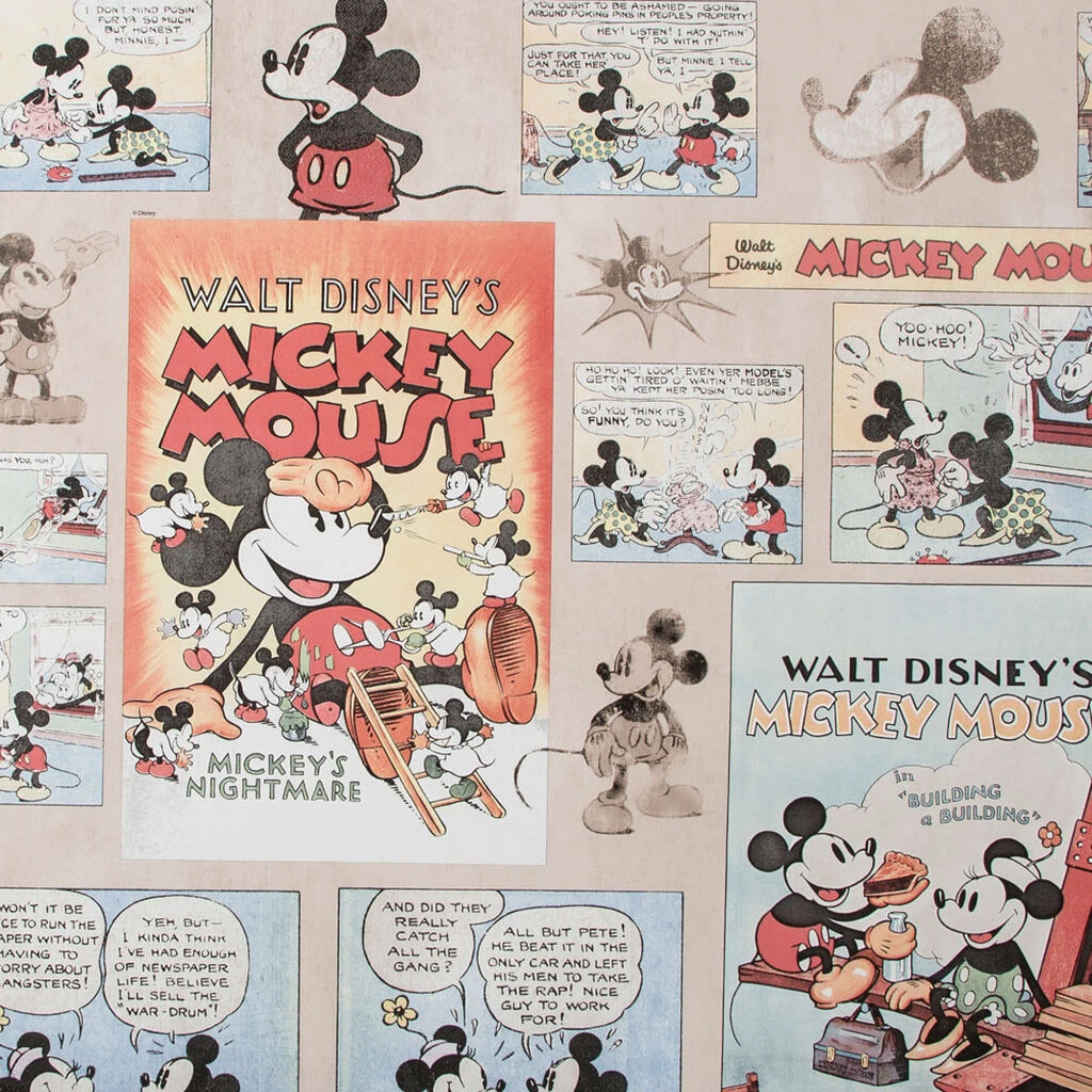 Mickey And Minnie Mouse Vintage Wallpaper