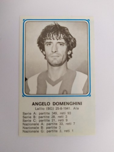 1978/79 ANGELO DOMENGHINI FOOTBALLERS FIGURE n 381 RECOVERY | eBay