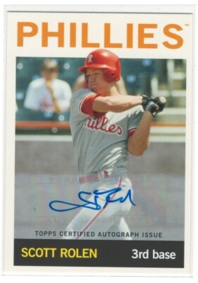 2021 Topps Pro Debut Scott Rolen Autograph Card #'d /50 | eBay