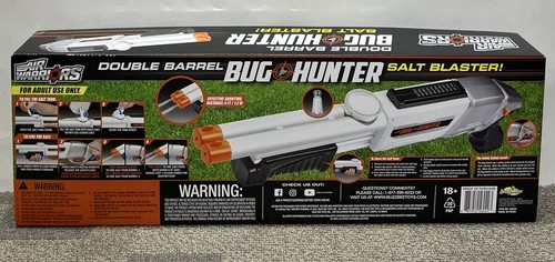 Bug Hunter Salt Blaster Air Warriors Double Barrel Salt Gun For Outdoor ...