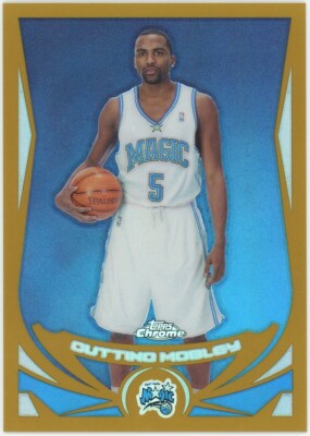 2004-05 Topps Chrome Cuttino Mobley Gold Refractor #75/99 SSP #124 ...
