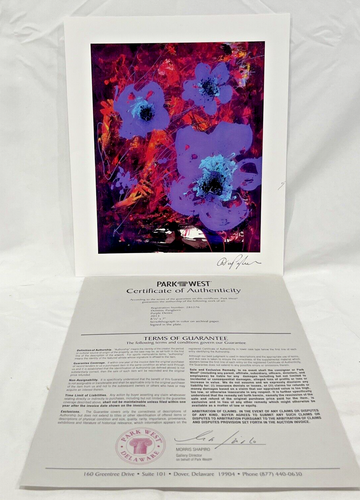 "Purple Desire" Dominic Pangborn Color Serio Lithograph On Archival ...