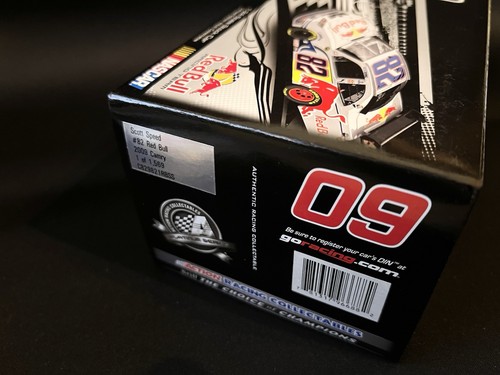 2009 Scott Speed Red Bull Racing Autographed Toyota Camry 1/24 NASCAR ...