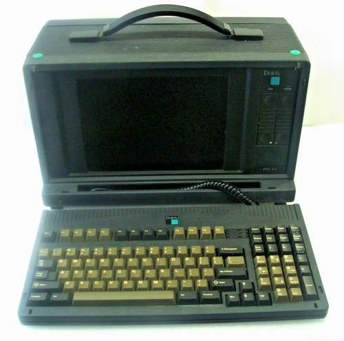 Vintage Dolch Portable Computer with Keyboard, PAC62, For Parts/Repair ...