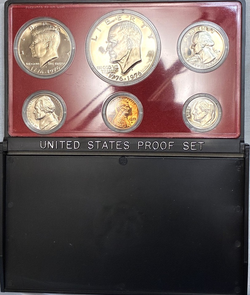 1975 Proof & Uncirculated Annual US Mint Coin Sets PDS 18 Coins | eBay