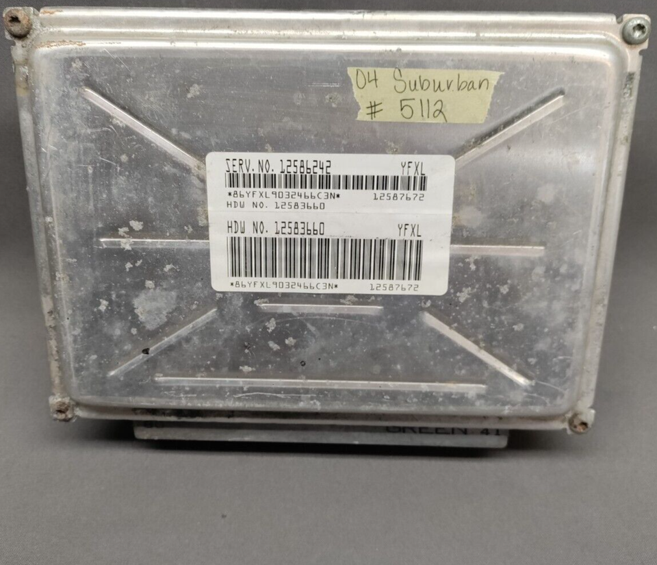 2004 Suburban Tahoe Escalade Engine Computer 12586242 12583660 | eBay