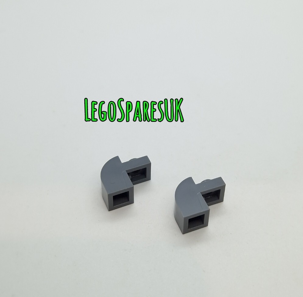 LEGO Parts 6091 Brick Modified 1x2x1 1/3 With Curved Top Assorted X23 ...