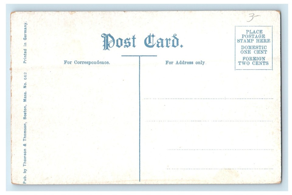 c1910's View Of Cape Bridge River Neddick Maine ME Unposted Antique ...