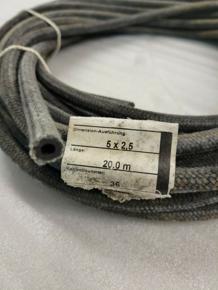 New 5mm ID Cloth Braided Fuel & Breather Hose Line Made in Germany 3 ...