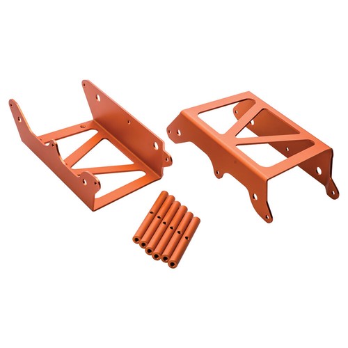 7602 Racing Radiator Braces Anodized Orange For KTM 450 SX-F 2008-2015 ...