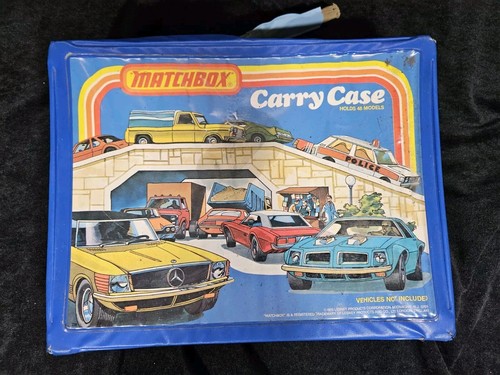24 Car Case Of Hot Wheels, Matchbox and Other Vintage Diecast Cars ...