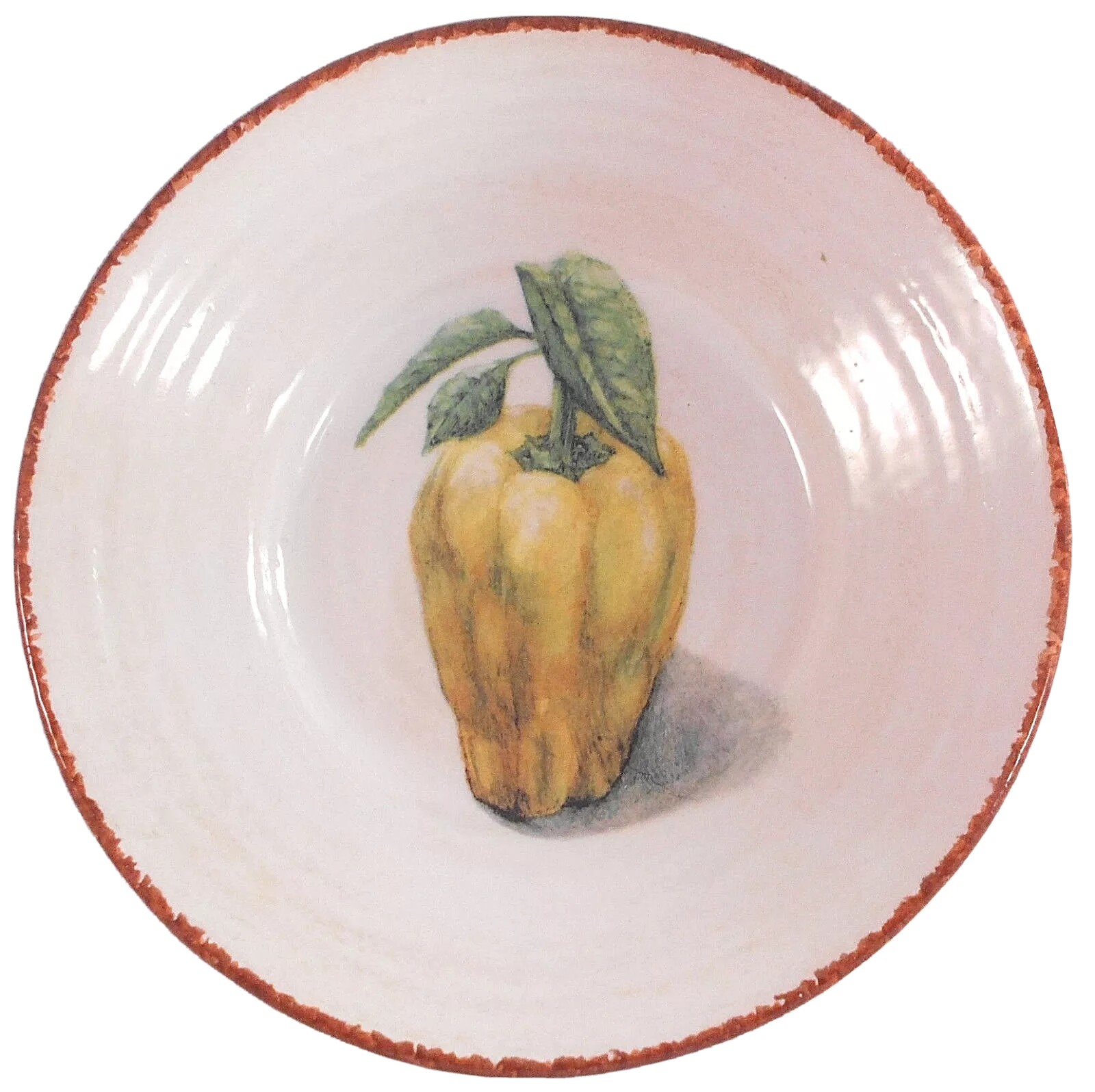 Yellow Pepper Pasta Bowl Sweet Williams Sonoma Italy Jardin Potager ...