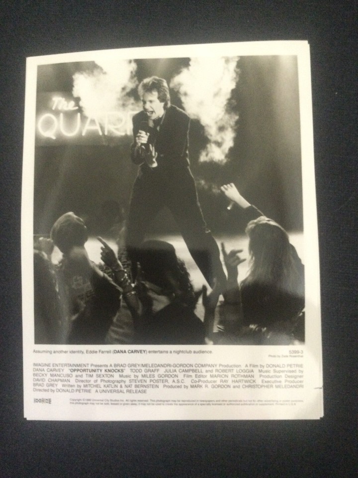 Opportunity Knocks 1990 Dana Carvey SNL NighT Robert Loggia Press Kit | eBay