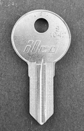 Lots of S1042Z 41L IL210 ILL-3 Type Key Blanks for ILLINOIS 210 Keyway ...