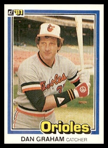 1981 Donruss #233 Dan Graham Baltimore Orioles Baseball card | eBay