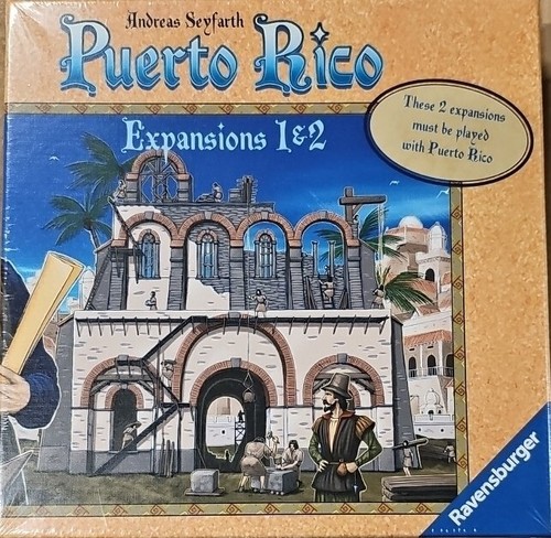 Puerto Rico Board Game Expansion 1 & 2 (Rio Grande Games) New/Unopened ...