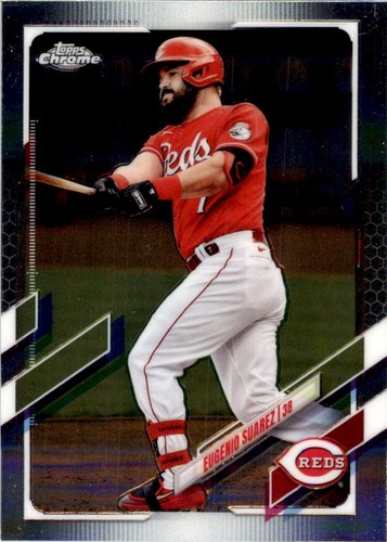 2021 TOPPS CHROME EUGENIO SUAREZ CINCINNATI REDS #145 | eBay