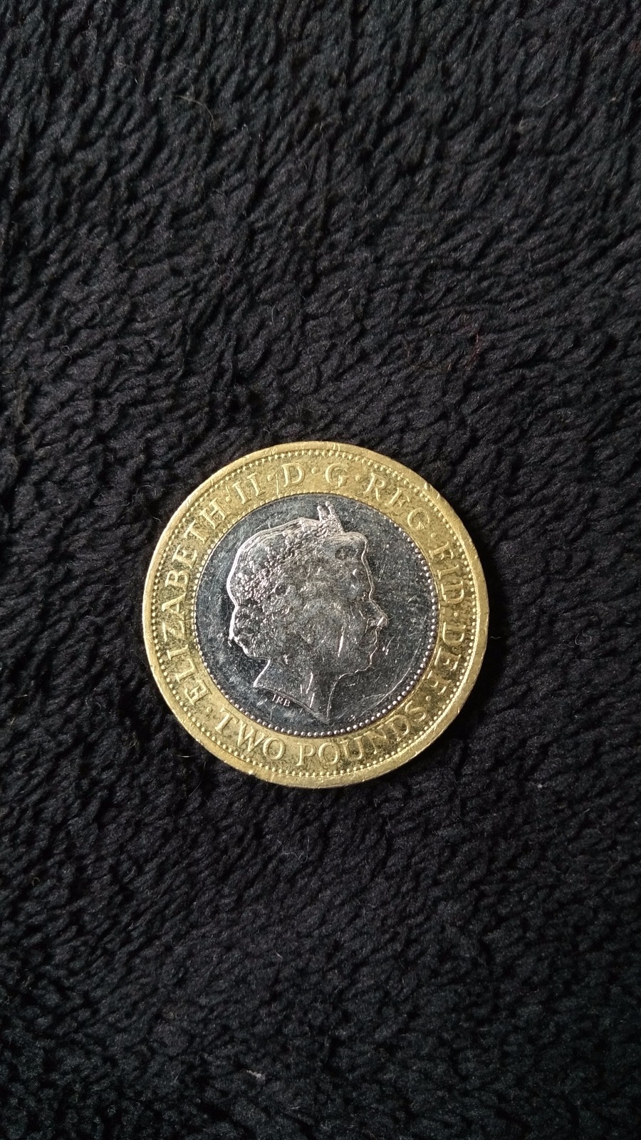 2014 £2 Two pound coin Lord Kitchener First World War Royal Mint error ...