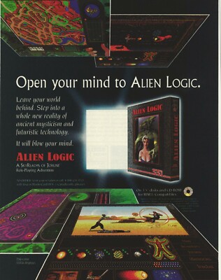 Alien Logic Print Ad/Poster Art PC Big Box | eBay