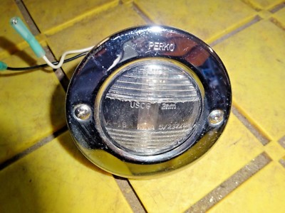 PERKO 946 TRANSOM STERN LIGHT Chrome Brass 3475 | eBay