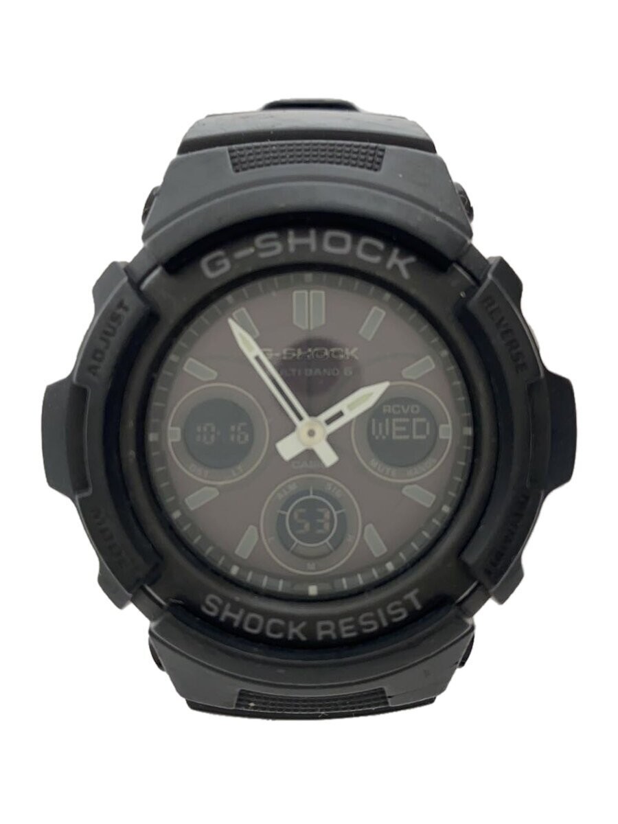 CASIO solar watch/digital analyzer/rubber/GRY/BLK/AWG… - Gem