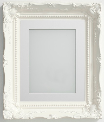 Ornate White Picture Frame Langley Range Decorative Photo Frames with ...