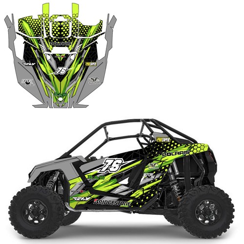 2020+ Polaris RZR Pro XP 2 Door Decal Graphic Kit Wraps UTV EPS 16 ...