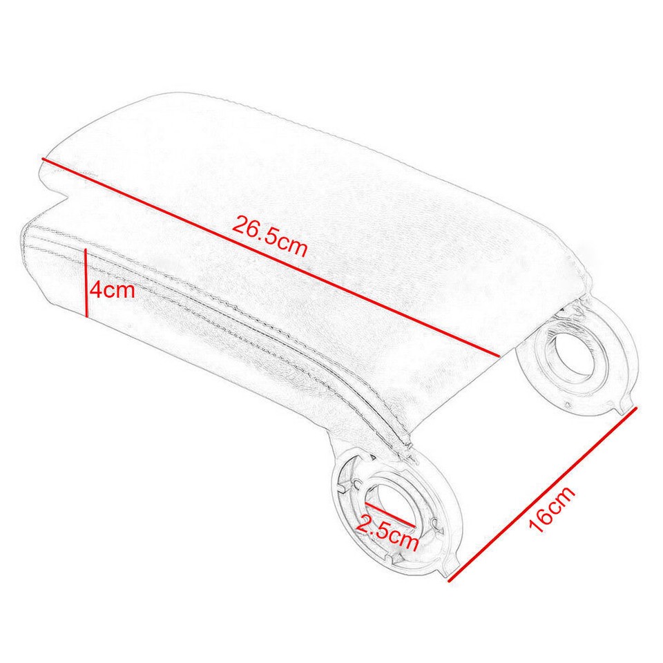 Center Console Lid Armrest For BMW E46 3 Series 1999-2005 Arm Rest ...