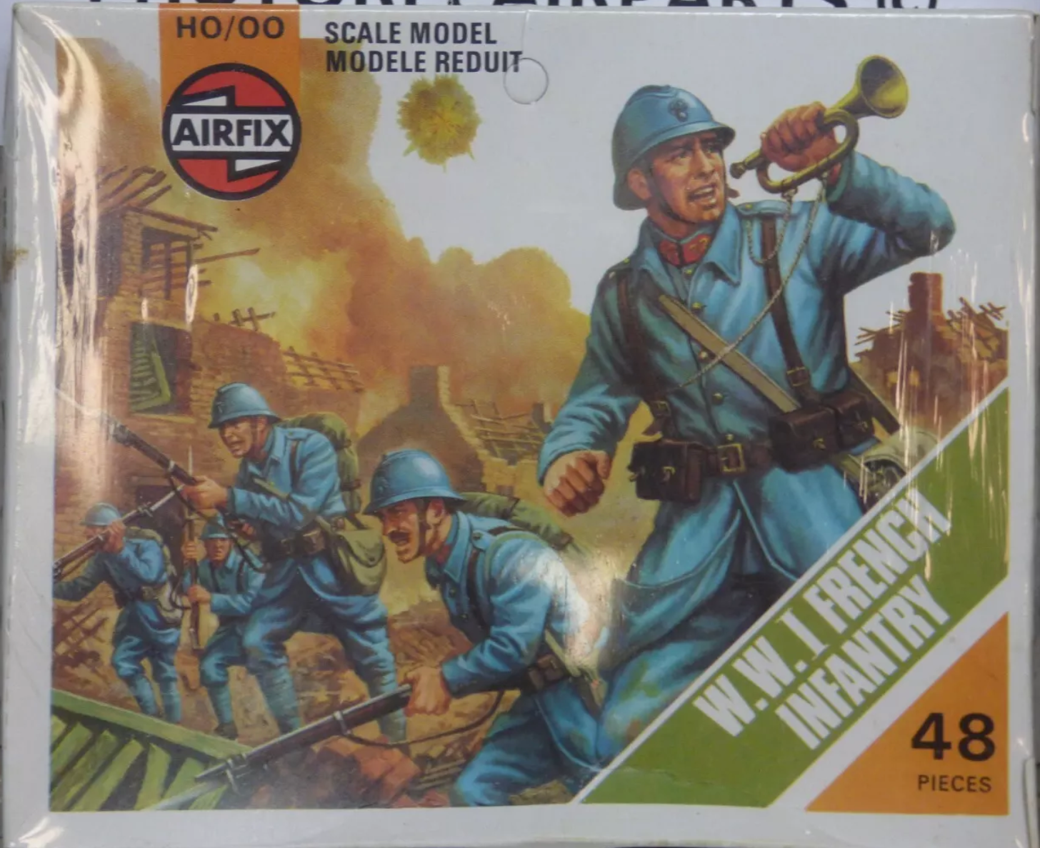 1/72 Airfix WWI French Infantry Soldiers #01728-4 for sale online | eBay