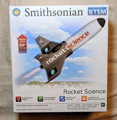 SMITHSONIAN Educational TWO Game Sets LOT Rocket Science Build and Sea ...
