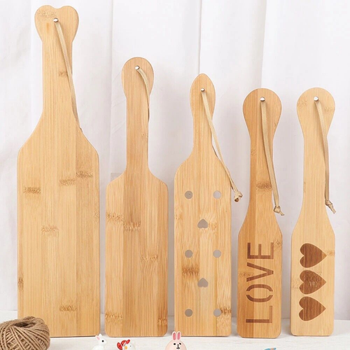 Bondage Spanking Paddle Bamboo Wooden Roleplay BDSM Restraints Board ...