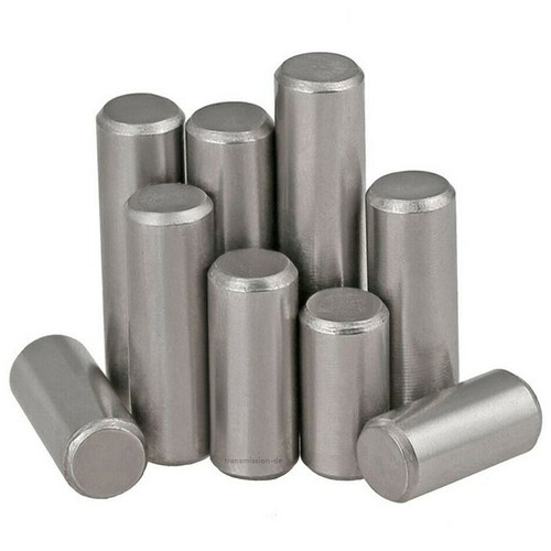 Zylinderstifte Ø2 2.5 3 4 5 - 10mm gehärtet Passstift Lagerstahl ...
