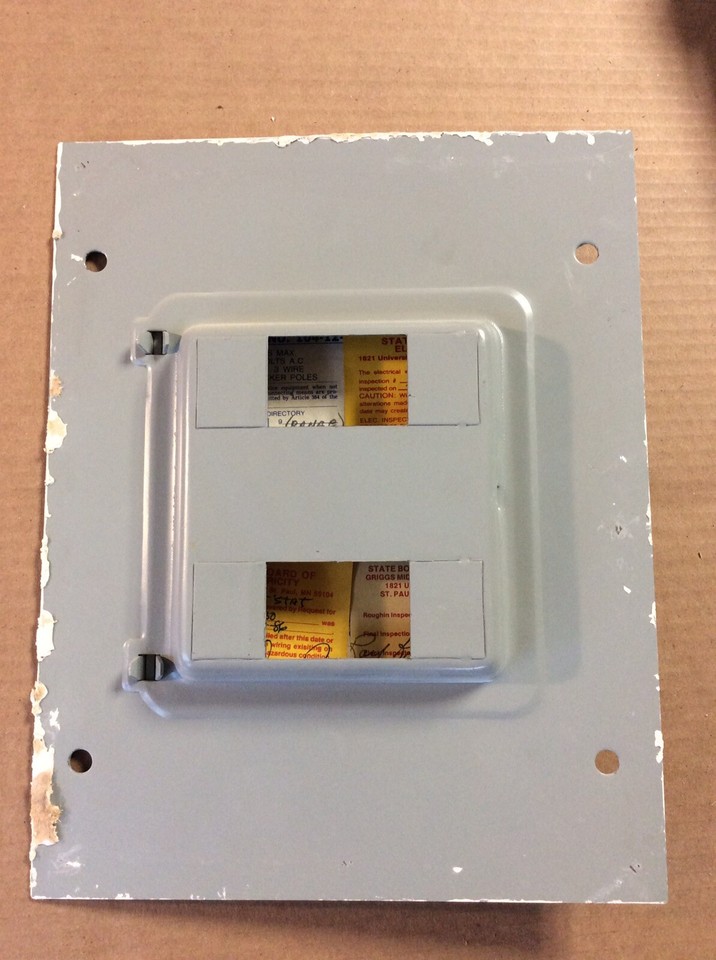 FPE Federal Pacific Electric Stab Lok 12 Space Panel Cover | eBay