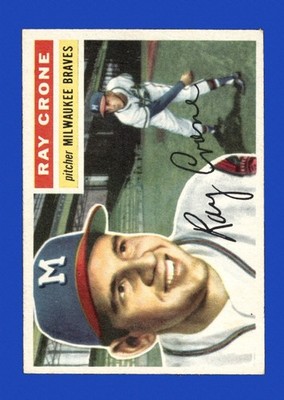 1956 Topps Set-Break # 76 Ray Crone EX-EXMINT (white back) *GMCARDS* | eBay