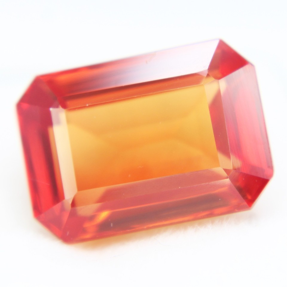 9.50 Ct Natural Spessartite Orange Garnet Emerald Loose Gemstones ...