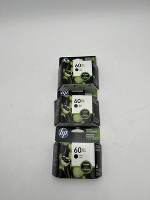 Genuine HP 60XL CC641WN Black Ink Cartridge EXPIRED DATE NEW OEM SEALED ...