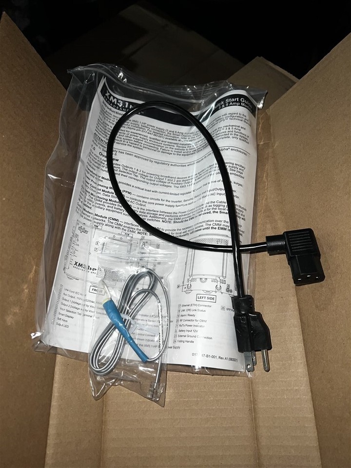 New Alpha Technologies XM3.1-HP Cable Broadband UPS Damaged Box | eBay