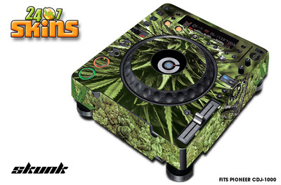 Skin Decal Sticker Wrap for Pioneer CDJ 1000 Turntable DJ Mixer Pro ...