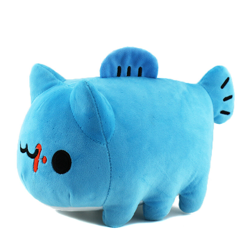 5PCS set Sea Bugcat Capoo Plush Doll Cat Stuffed Hanging Toy Keychain ...