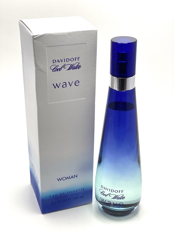 Cool Water Wave By Davidoff 3.4 Fl.oz Eau De Toilette Spray For Women ...