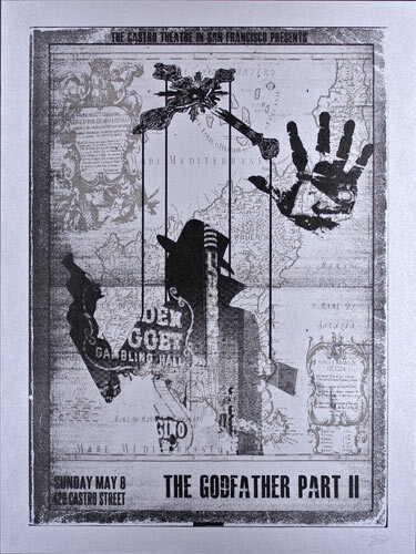 The Godfather Part II Castro Theatre 2011 Silkscreen Movie Poster Alien ...
